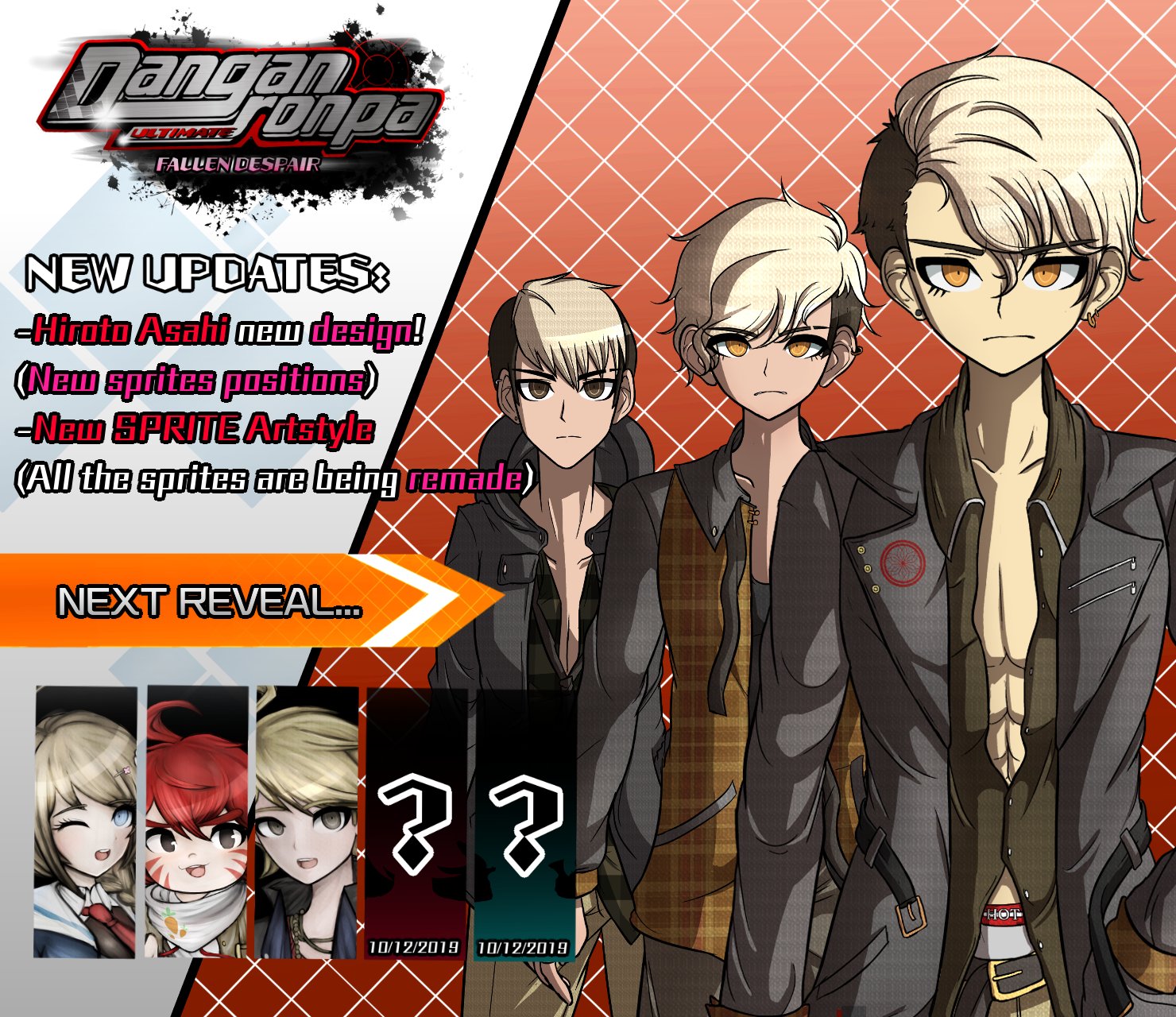 Dangan Ronpa Sprite Base