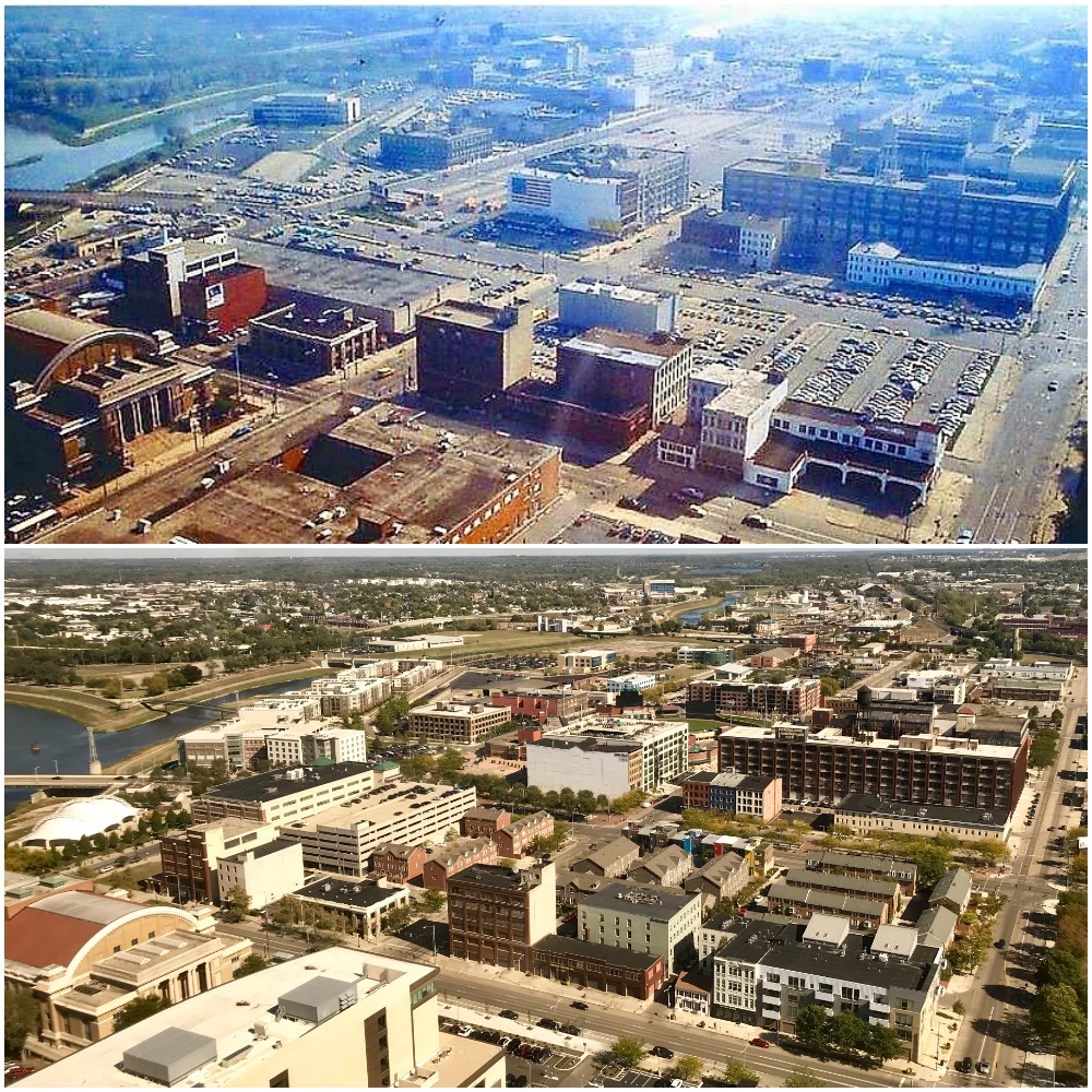 Old Downtown Dayton Ohio 1980 Part 3: 1945 1980 | Arcade