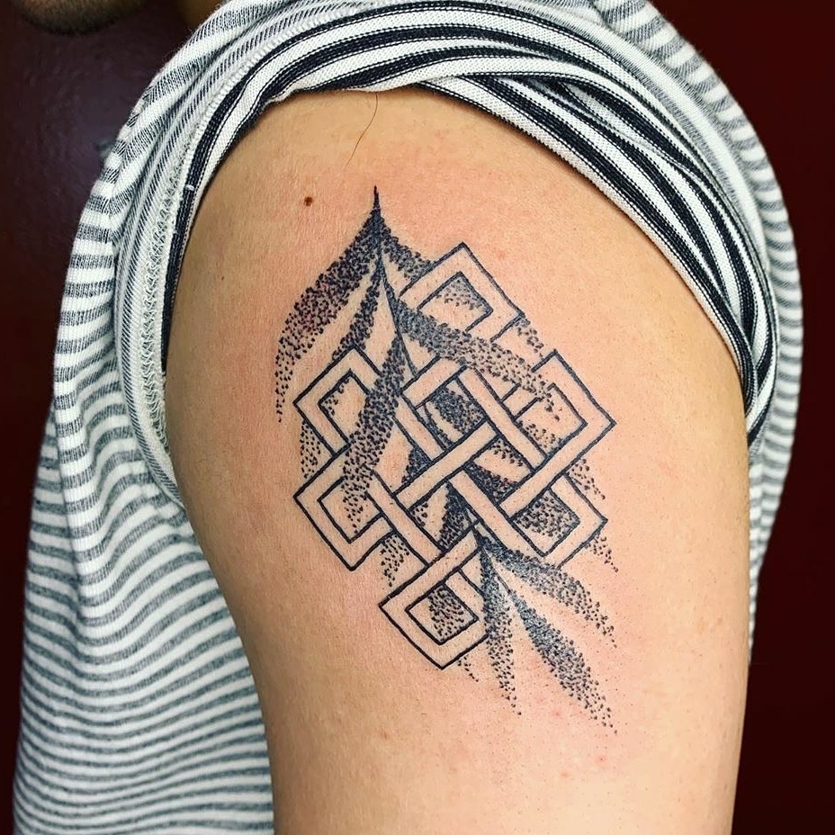 Infinity Knot Tattoo