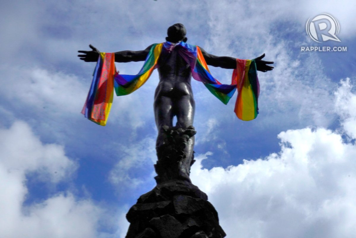 LOOK: Hundreds of members of the LGBT community attended the 13th ...