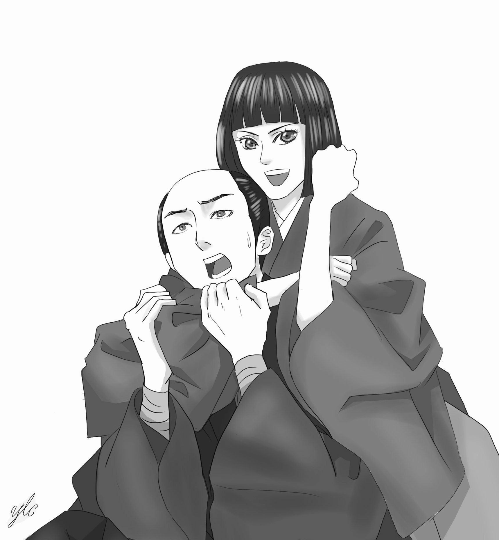 nao-yuri on Twitter: "@cantabile0133 この二人にとっては、羽交い締めも転ばされるのも槍ドンも愛の証ですもんね♥️" / Twitter