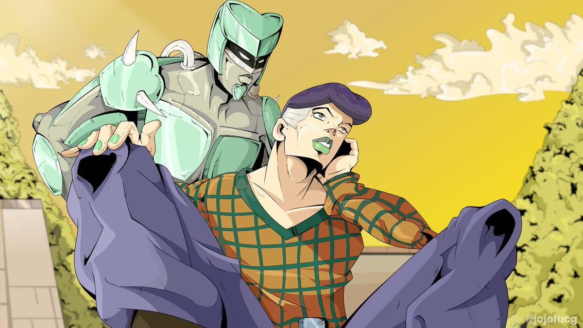 「thank you @mikeymonkeyguy for tips on dr」|JOJOFUCGのイラスト