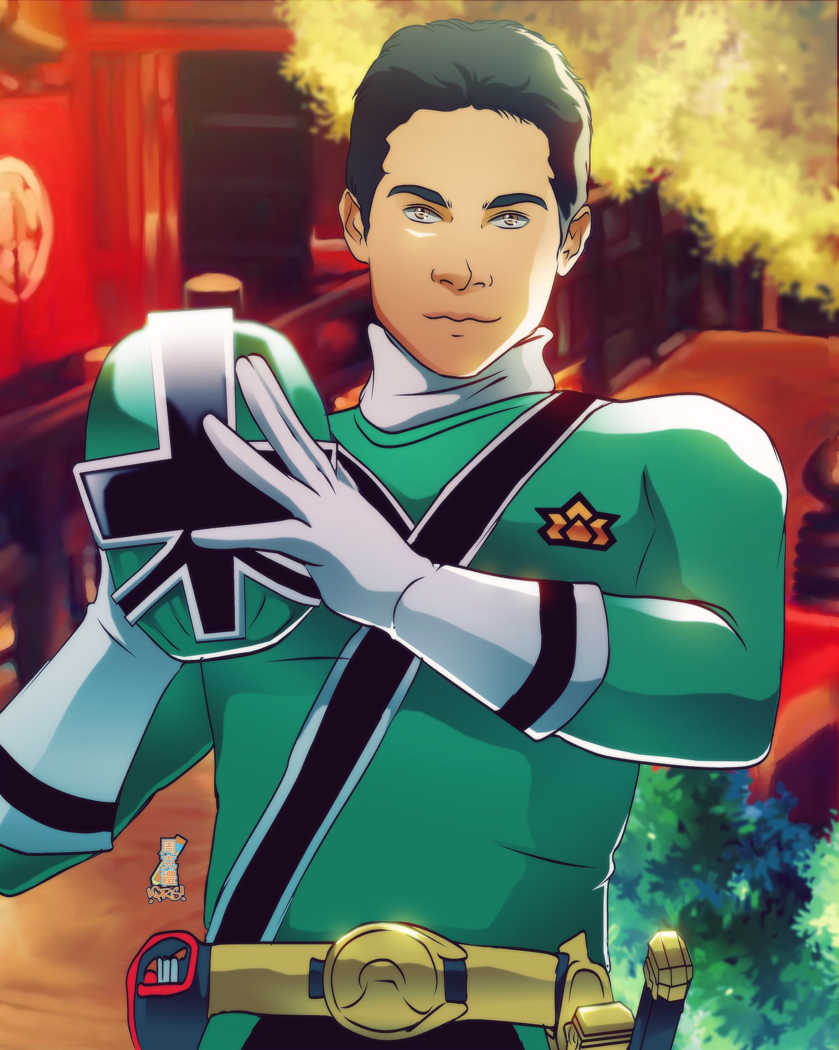 Hector David Jr Green Ranger