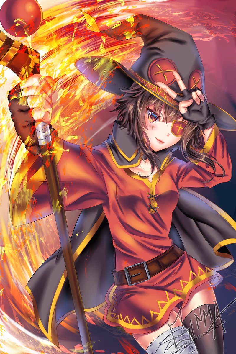 Anime Fire Mage