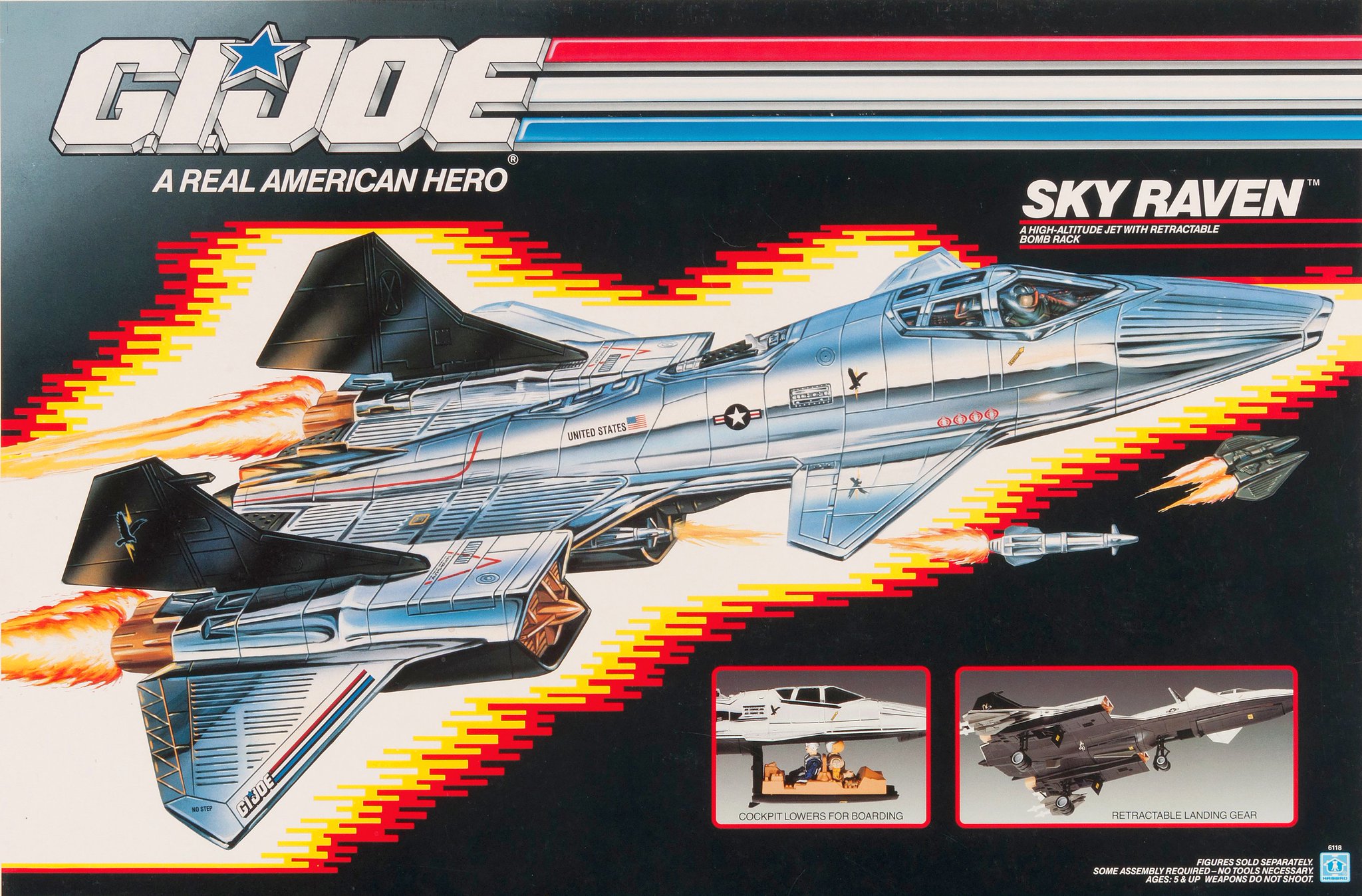 Vintage Gi Joe Raven