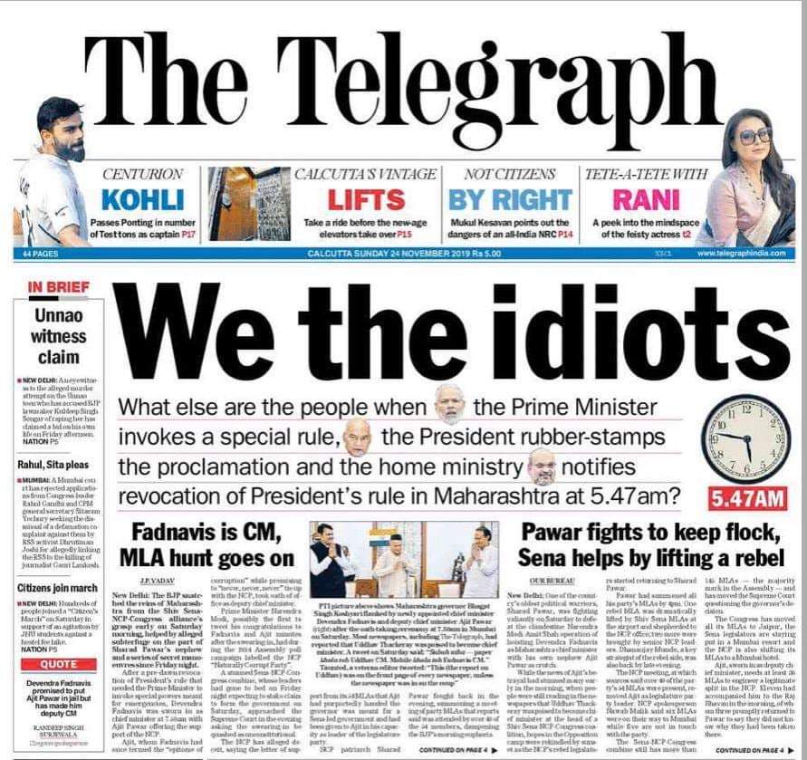 Telegraph News Calcutta India