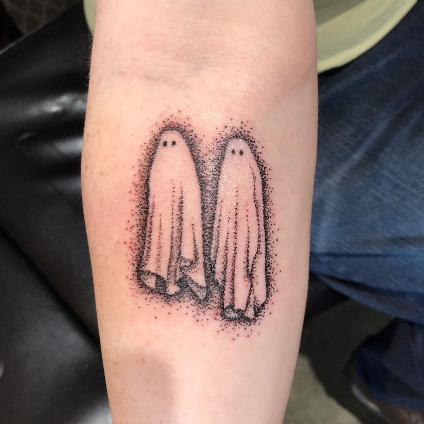 Simple Ghost Tattoo