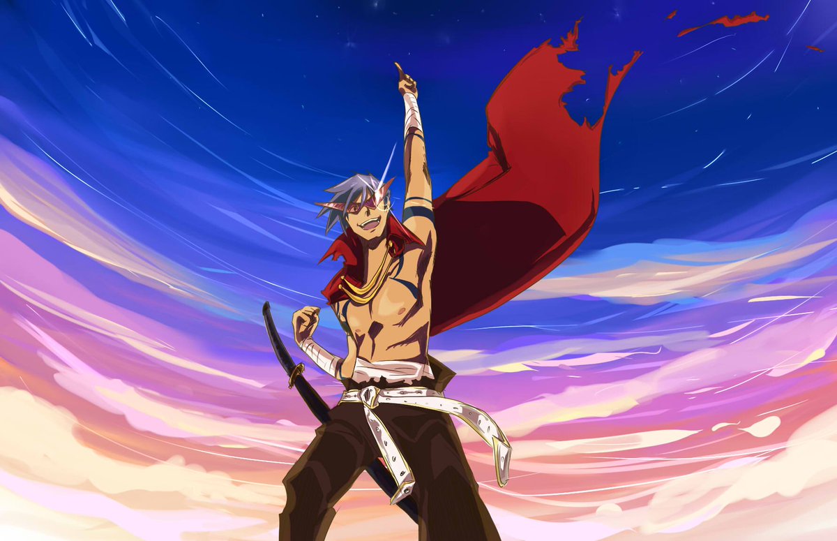 Gurren Lagann Kamina Pointing