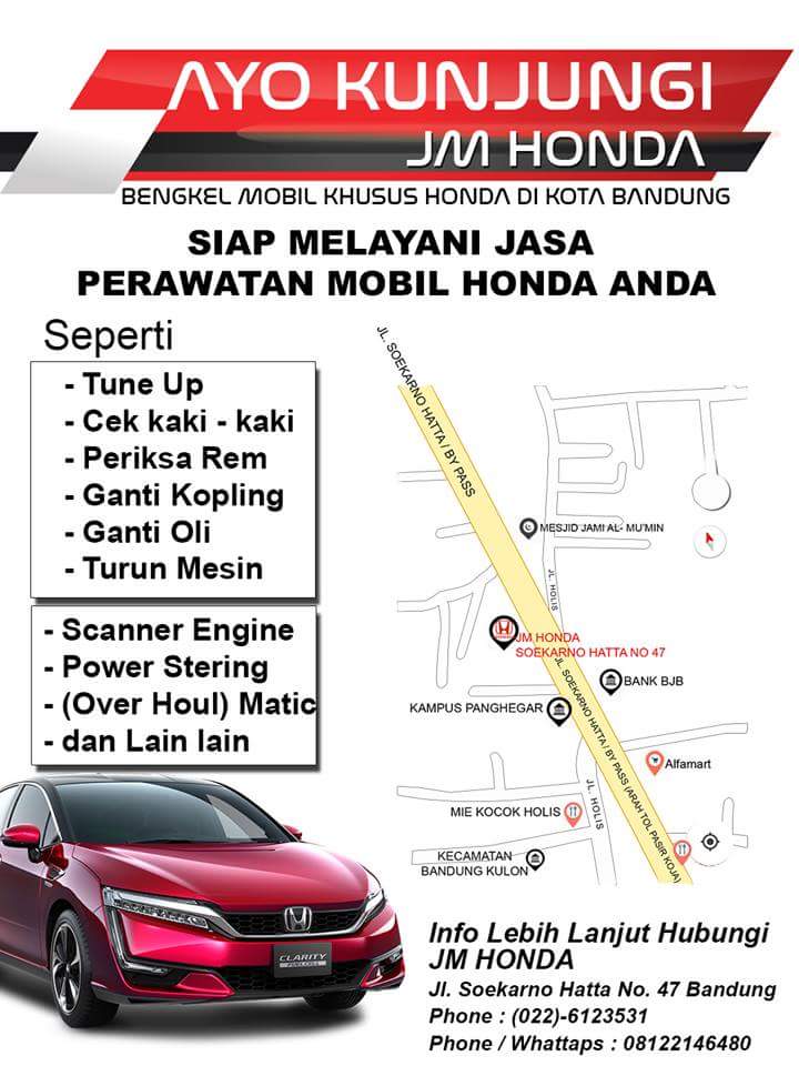 Bengkel Sparepart Mobil Honda Di Bandung | Reviewmotors.co