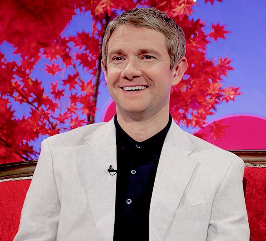 Martin Freeman Smile