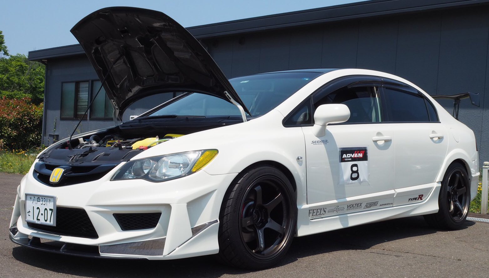 Seeker Ultimate Wide Body Kit (CFRP/FRP) For Honda Civic, 48% OFF