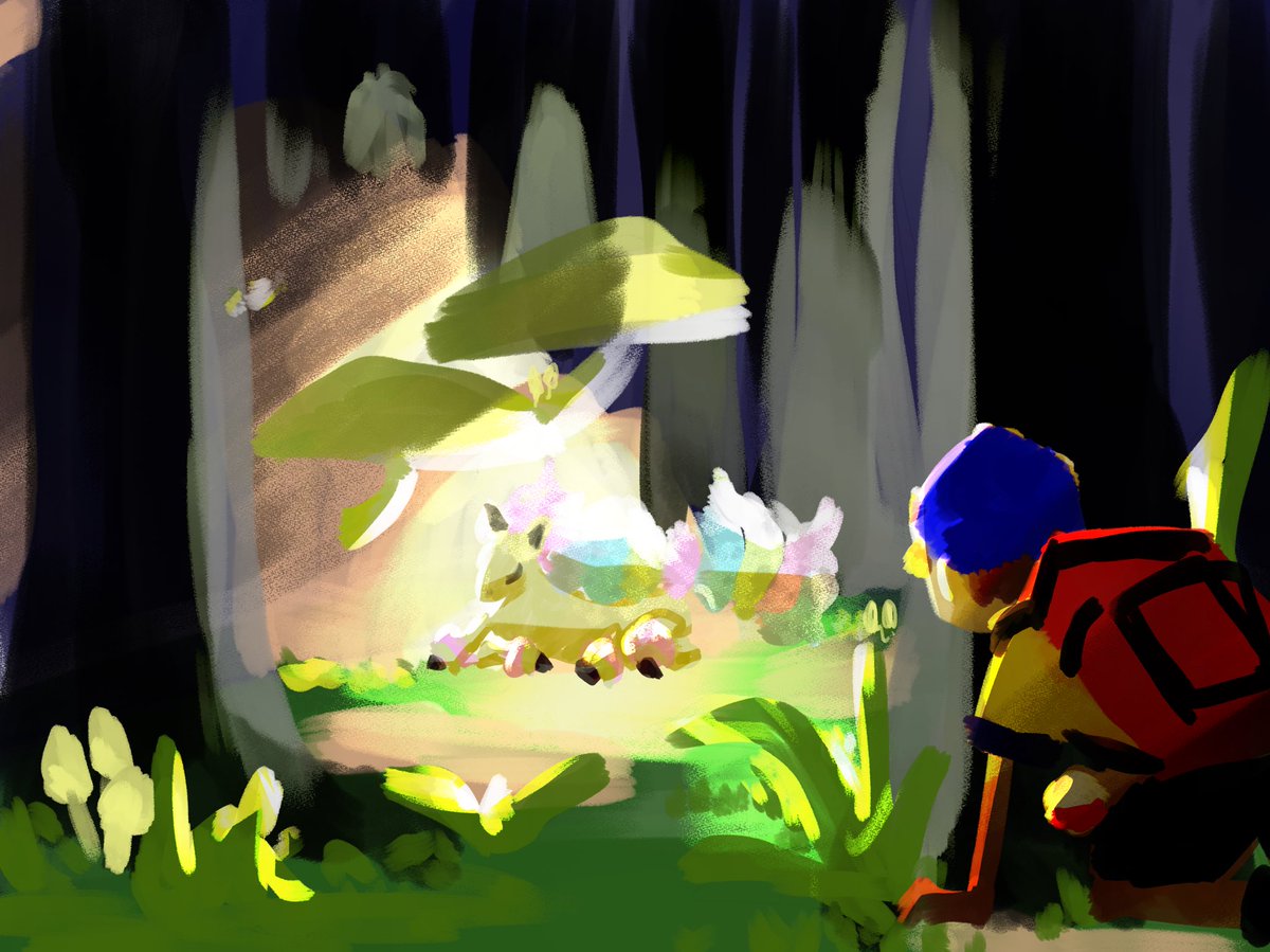 「発売中のcomic REX11月号には マジメ教師と幼女7話目が掲載中です!! ひなの夏休みの自由研究は…岡本先生の観」寅@推し毒(1)発売中！の漫画