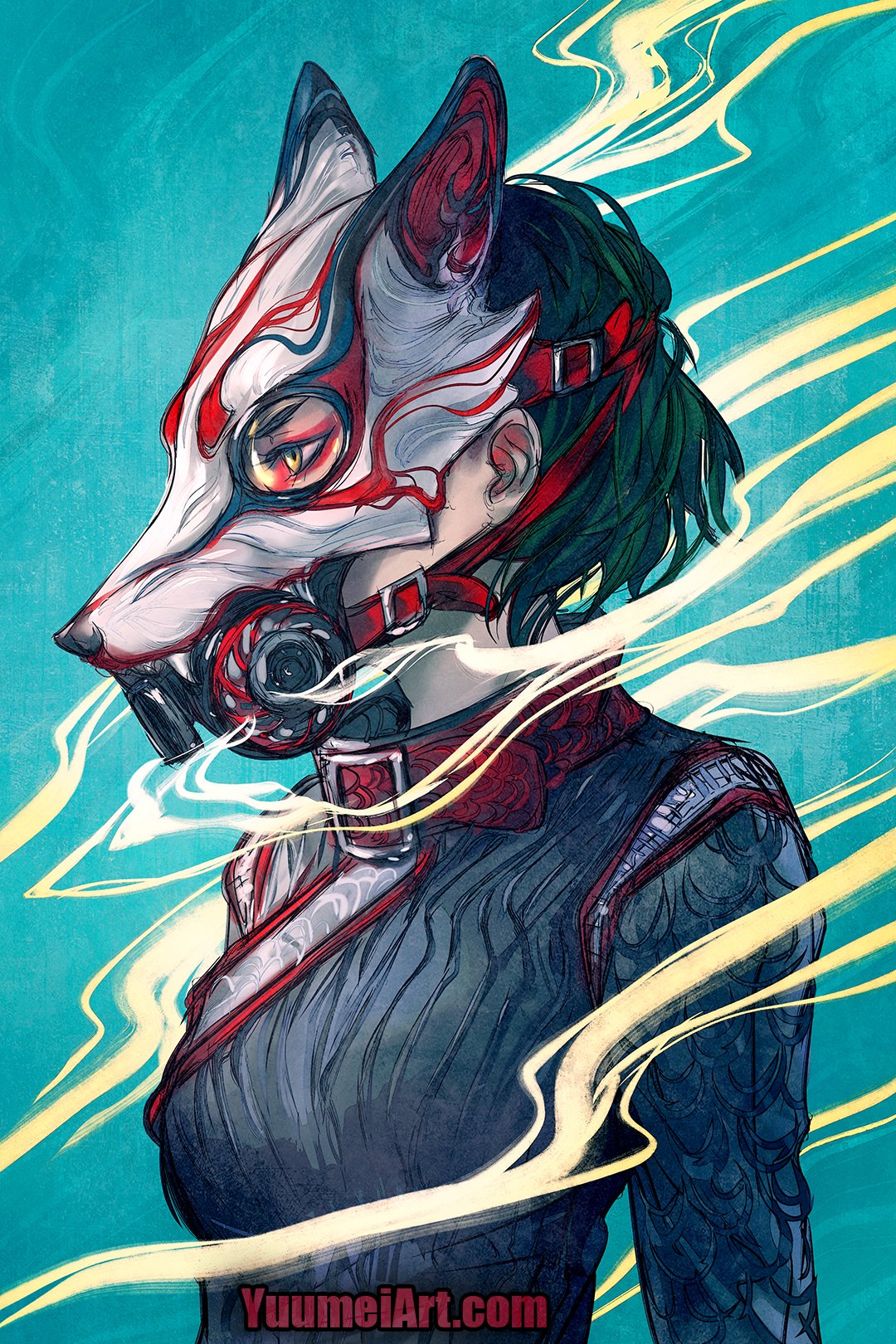 Gaia Kitsune Mask