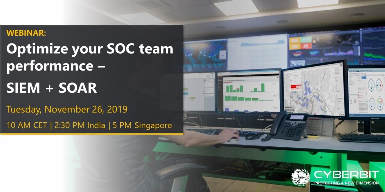Cyberbit On Twitter Using Qradar Arcsight Or Splunk Join Us Tomorrow For A Live Webinar