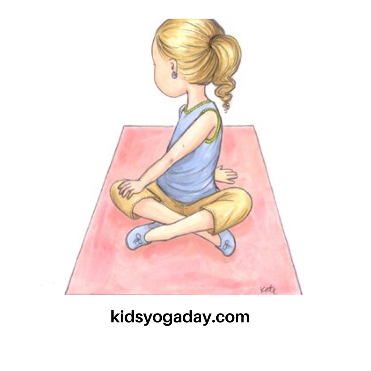 Pretzel Position Yoga