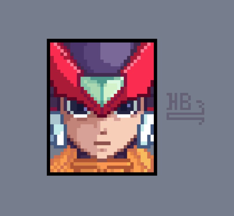 Megaman Zero Face
