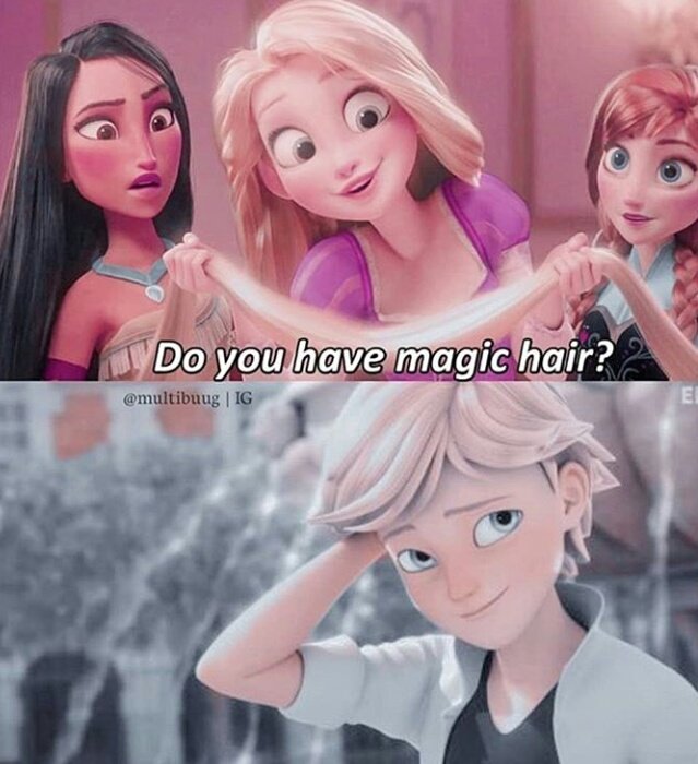 Do You Have Magic Hair Magic Hands Meme at Maddison Loch blog