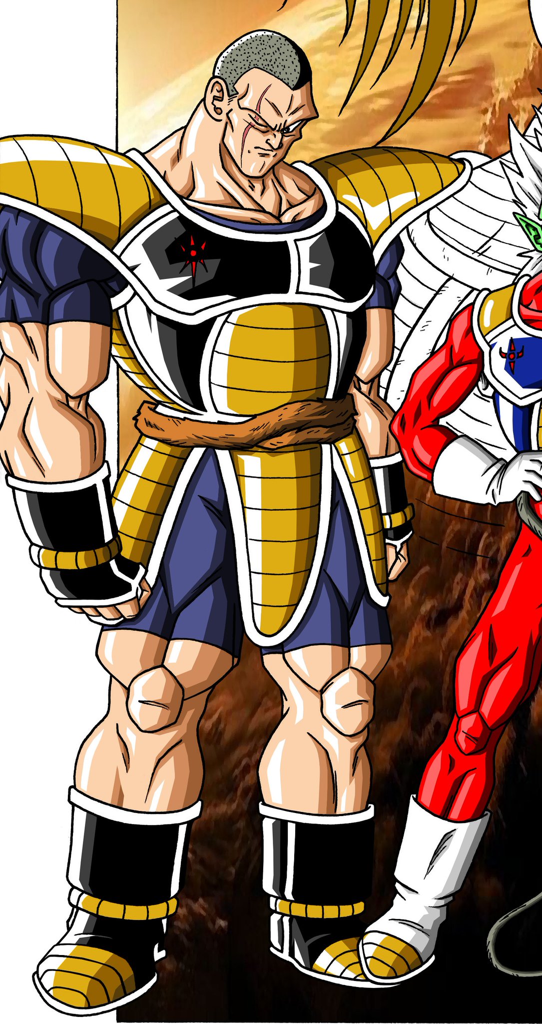 Nappa Ssj5 Nappa Saiyan Saga Dragon Ball Z By LoganWaynee On