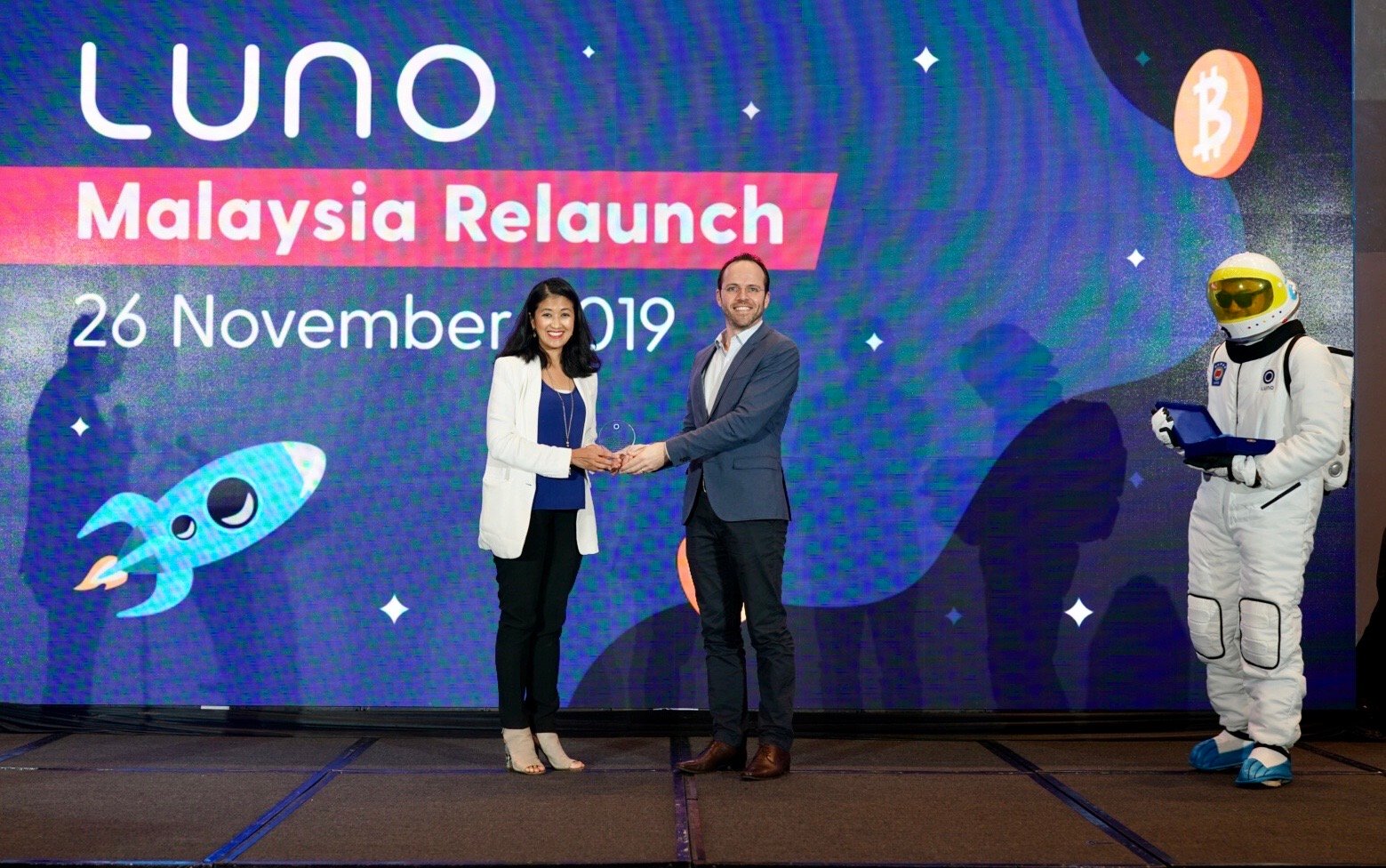 Luno on Twitter: "Some imagery from today's inaugural #Malaysia relaunch 🚀…