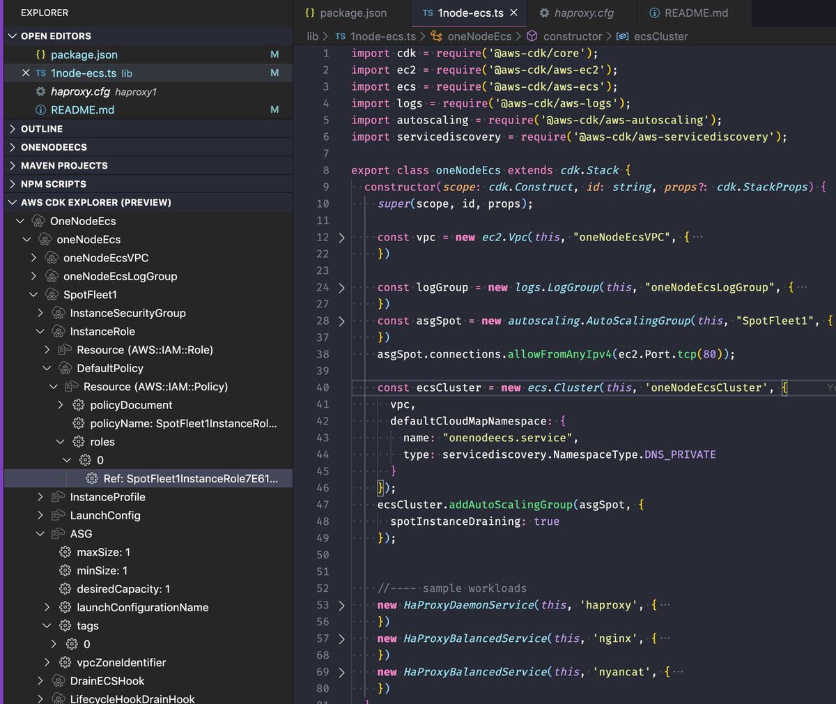 pahudnet on Twitter: "Now you can view your AWS CDK Apps in VSCode like this with the new CDK ...