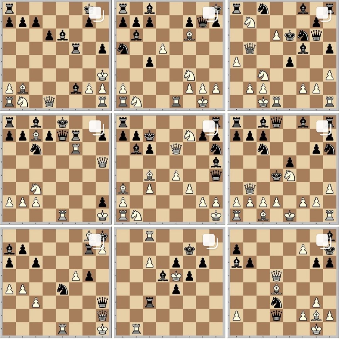 Ajedrez Espectacular on Twitter: "Ya hay 30 ejercicios de jaque mate en 1 jugada en mi Instagram ...