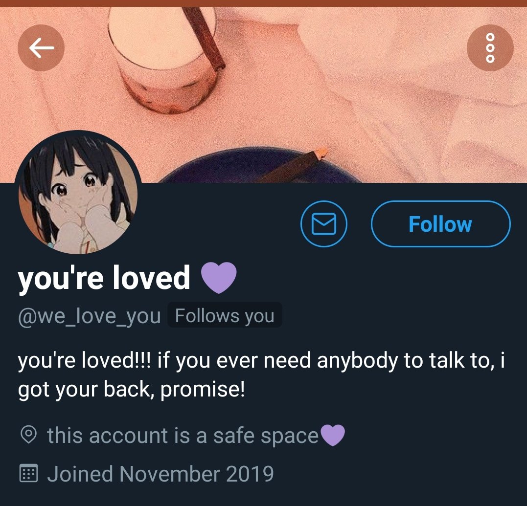 you're loved 💜 (@we_Iove_you) | Twitter