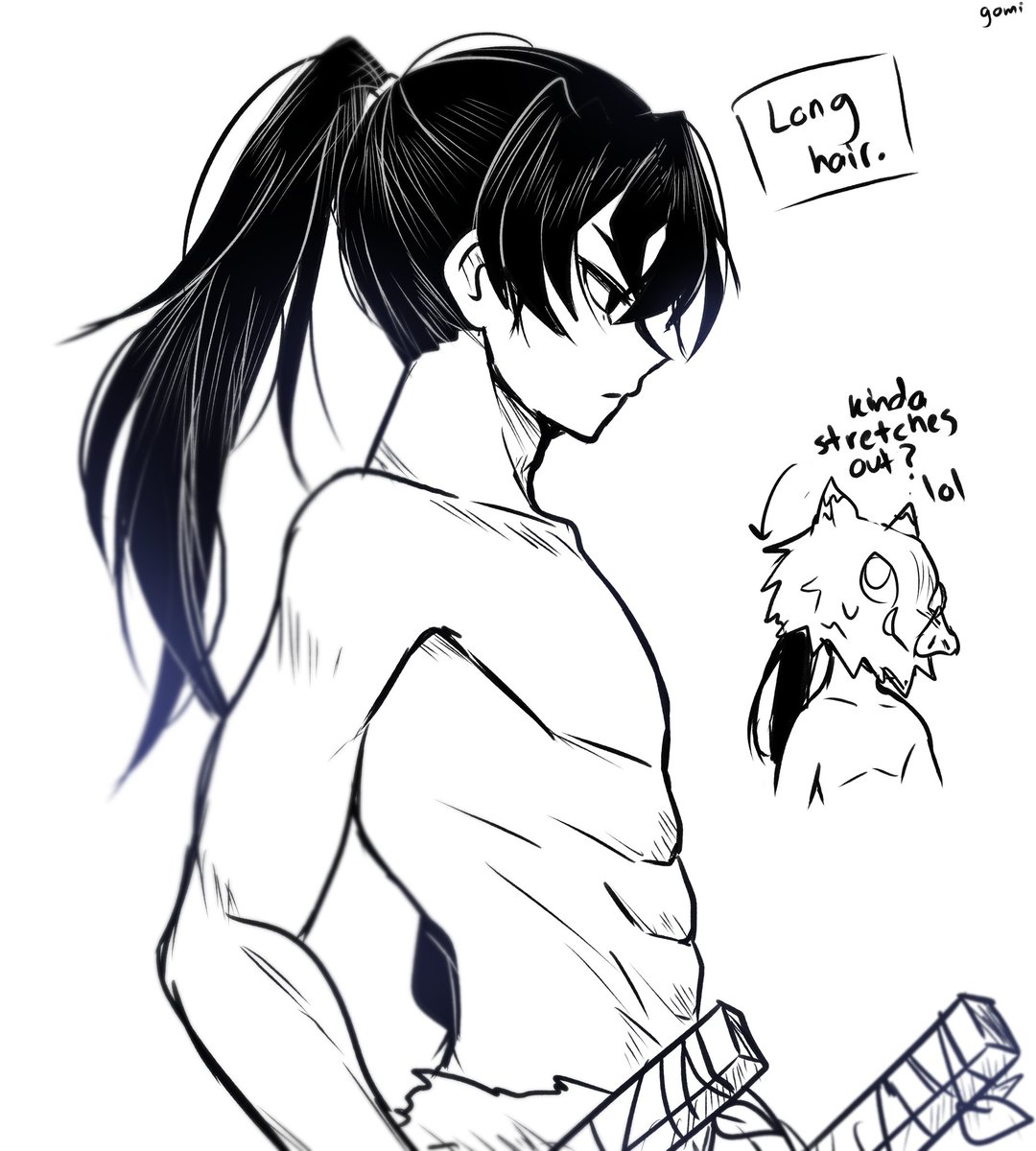 read right to left short giyushino comic ('・ω・`) blushing s」gomiの漫画