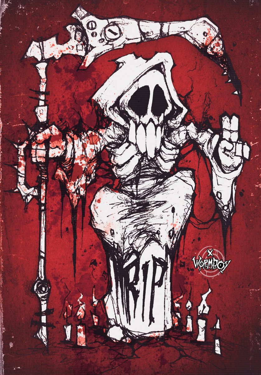 Some of my most sanguine and pustulent」|WORMBOY 🕷のイラスト