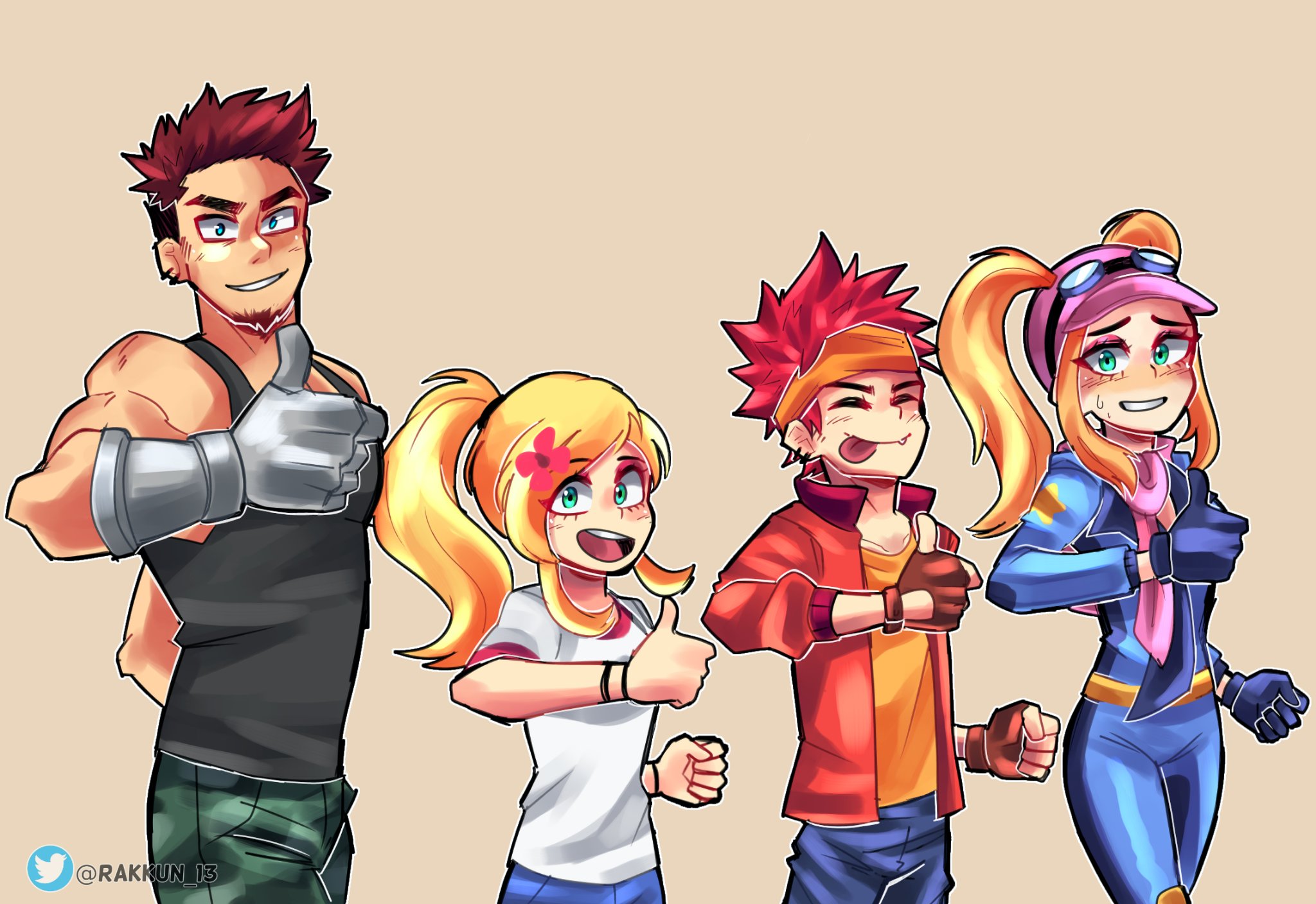 Crash Bandicoot Anime Form