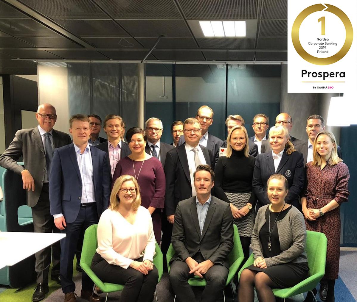 Corporate & Investment Banking Finland, did it again! 1 Prospera 2019 ...
