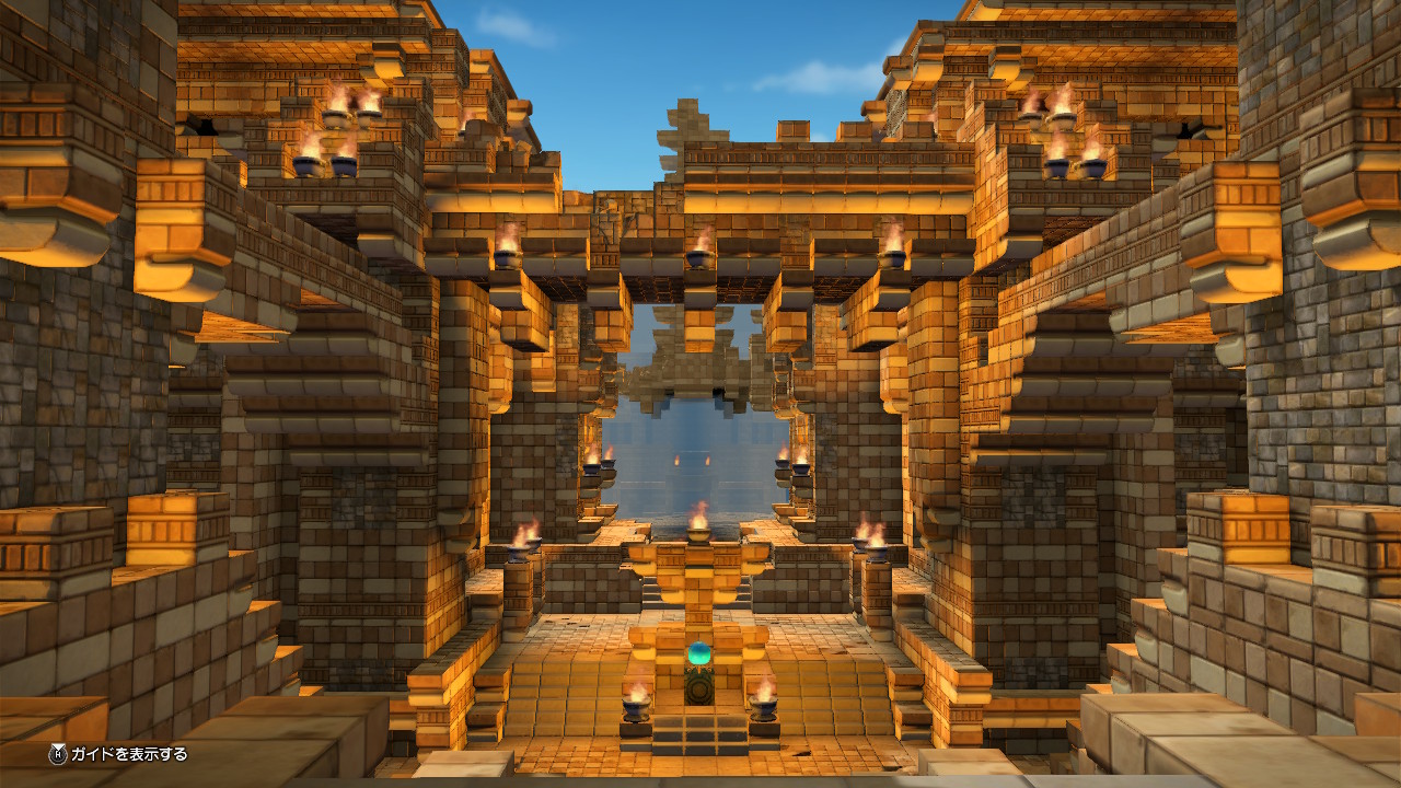 エリカ on Twitter: "オッカムルの古代神殿掘り起こしたー。全景入りきらなかった #DQB2 https://t.co/OBbkWsUOIr" / Twitter