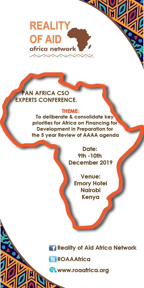 ROA Africa Network on Twitter: "Reality of Aid Africa is hosting the ...