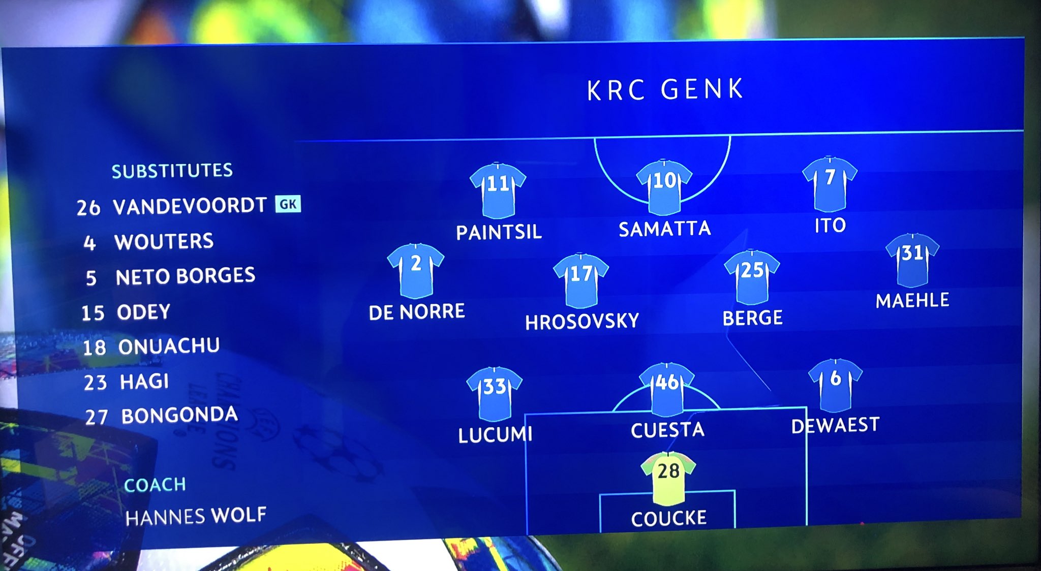 OPSTELLING: De elf bij Genk, geen toptalent Haaland bij RB Salzburg