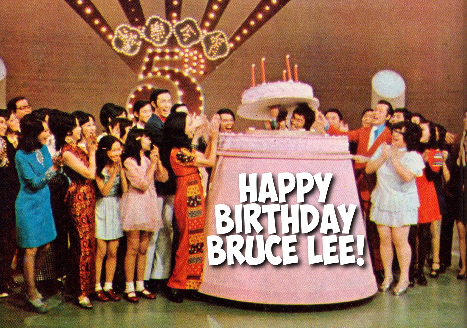 Bruce Lee Birthday Cake