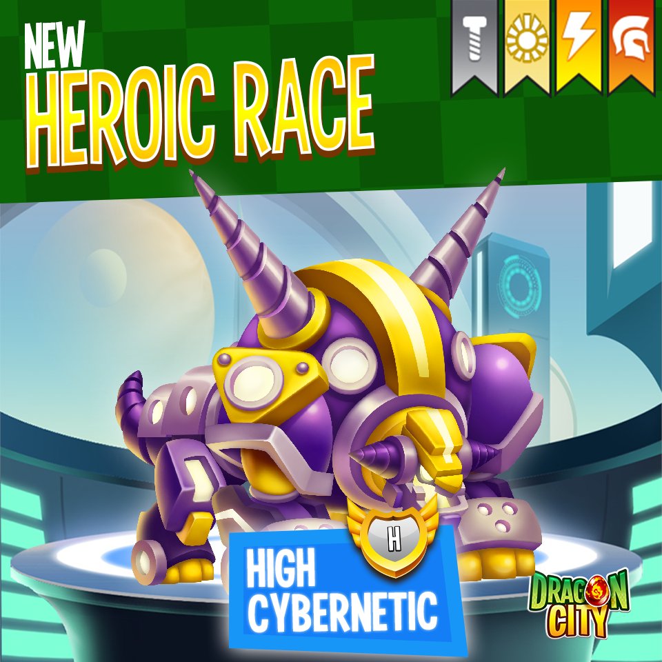 Robot Dragon Dragon City