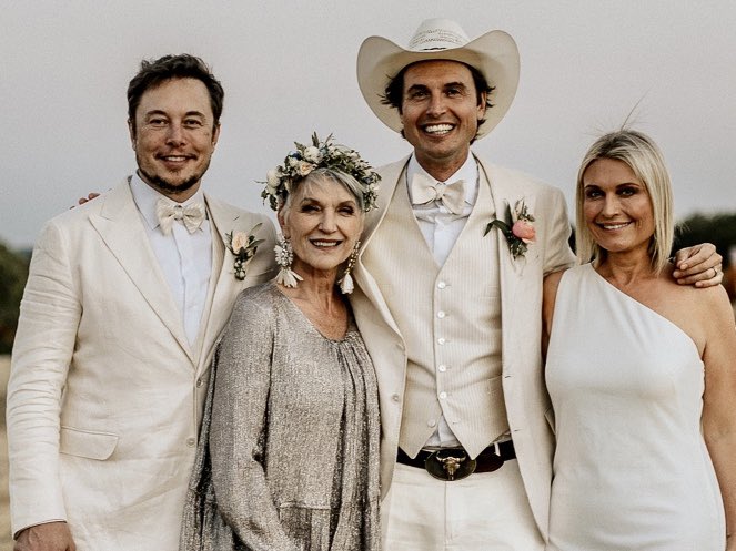 Maye Musk Twin Sister Maye Musk Biography Net Worth Elon Musk Mom Age Nationality Husband