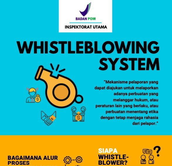 Loka POM di Tanah Bumbu on Twitter: "Yuk! kita dukung Whistleblowing System ini agar BPOM ...