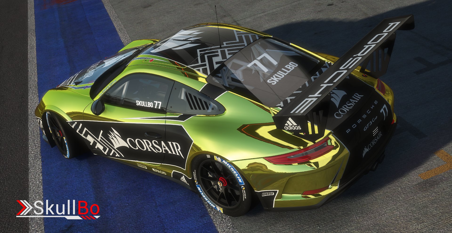 Porsche 911 De Monster Energy Welcome Back To The WEC Paddock, Rexy!