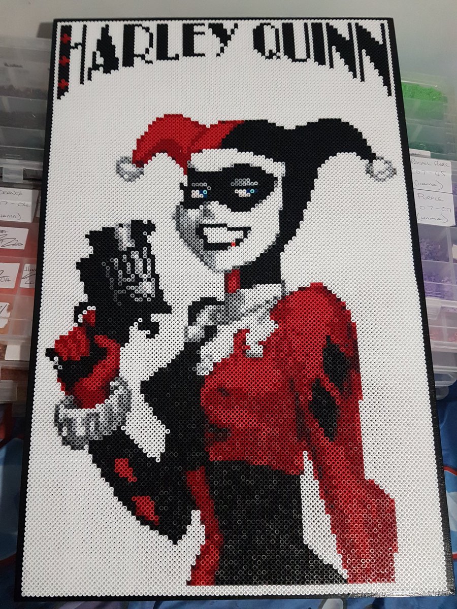 Joker Pixel Art Template