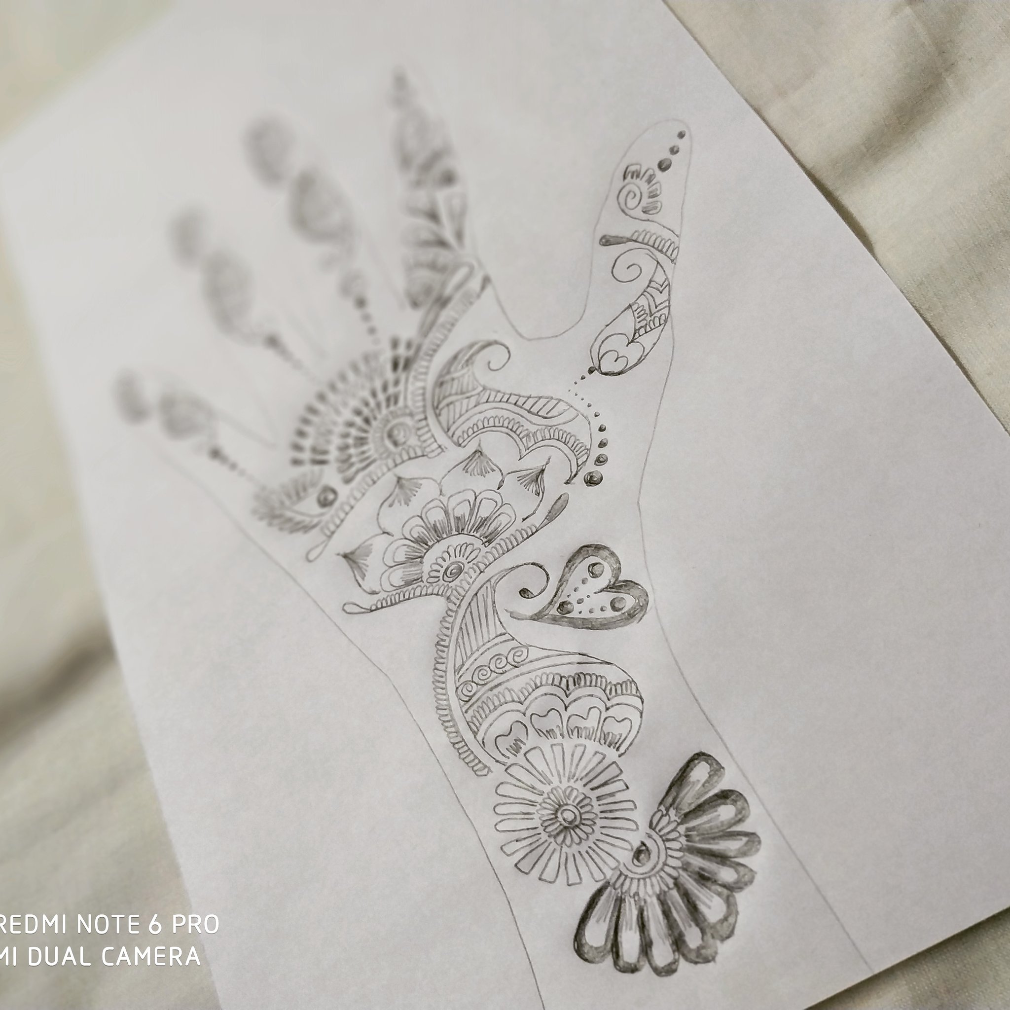 Arabic Mehndi Designs Drawings