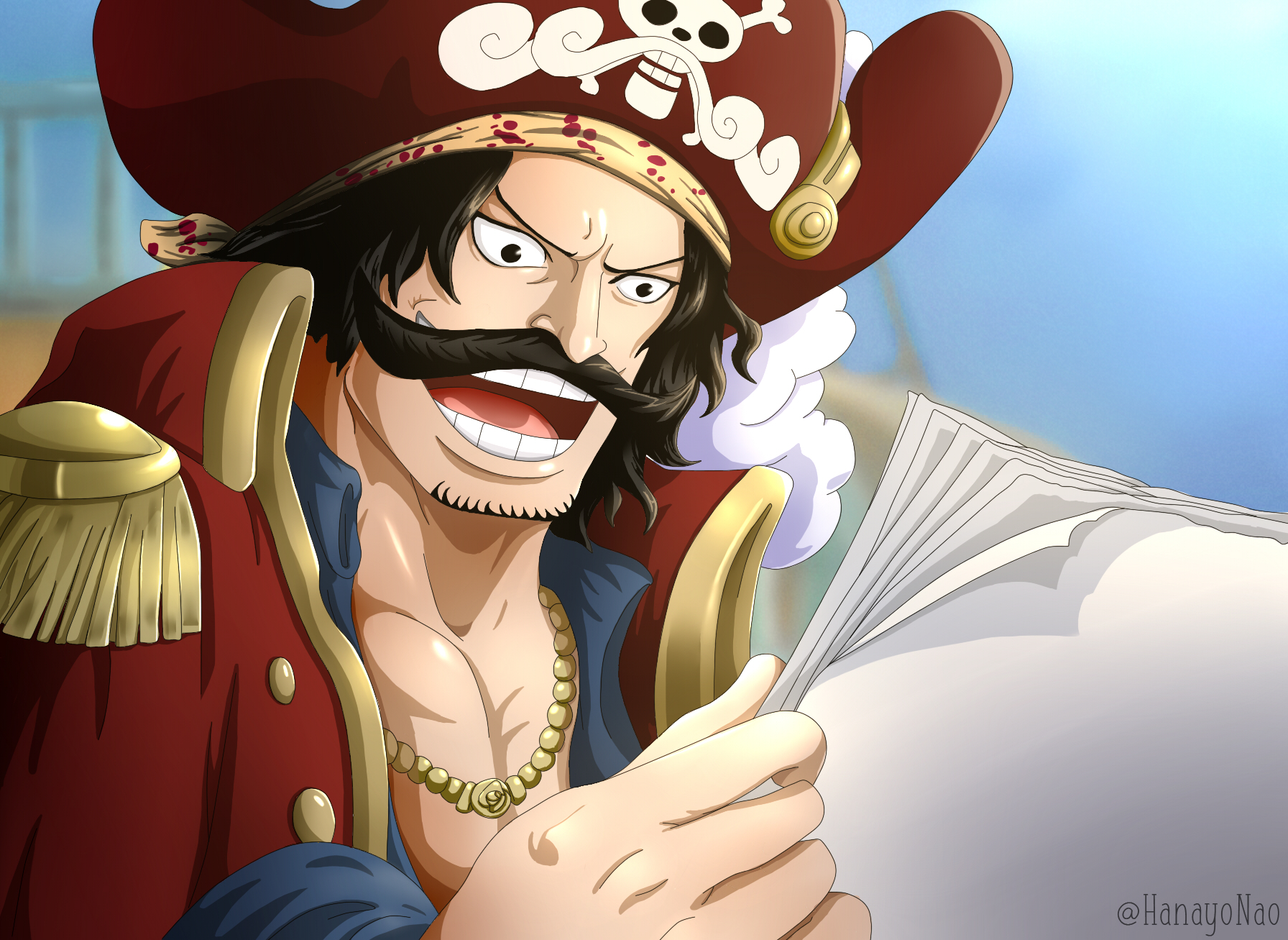 One Piece Gol D Roger Young