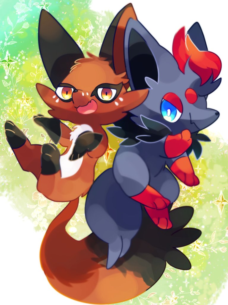 Zorua And Fennekin