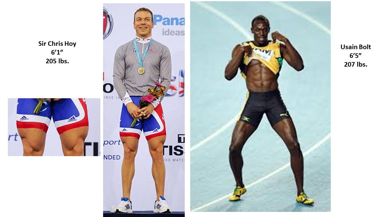 Usain Bolt Physique