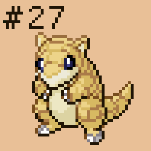 Sandshrew Sprite