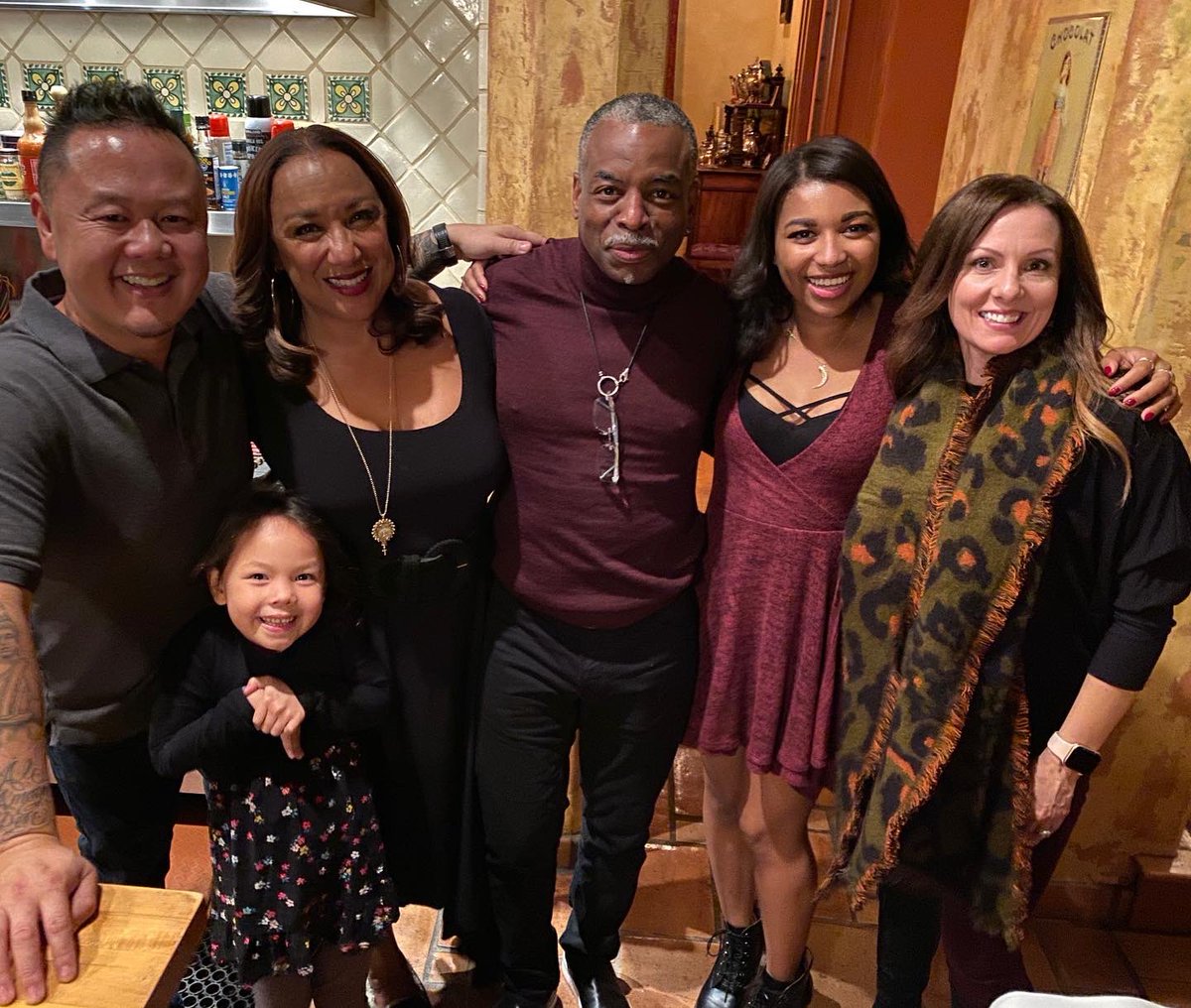 Levar Burton Family