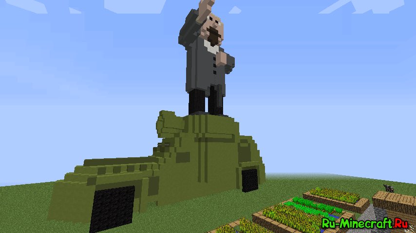 Статуя ленина в майнкрафт схема - Фото подборки 2