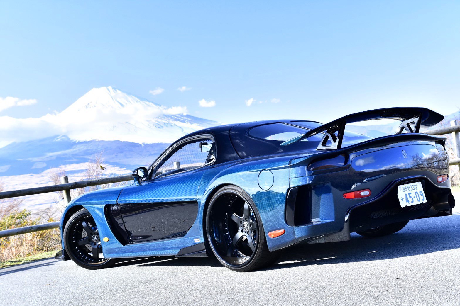 Mazda Rx7 Veilside Blue