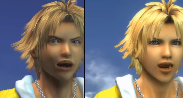 Final Fantasy Tidus Face