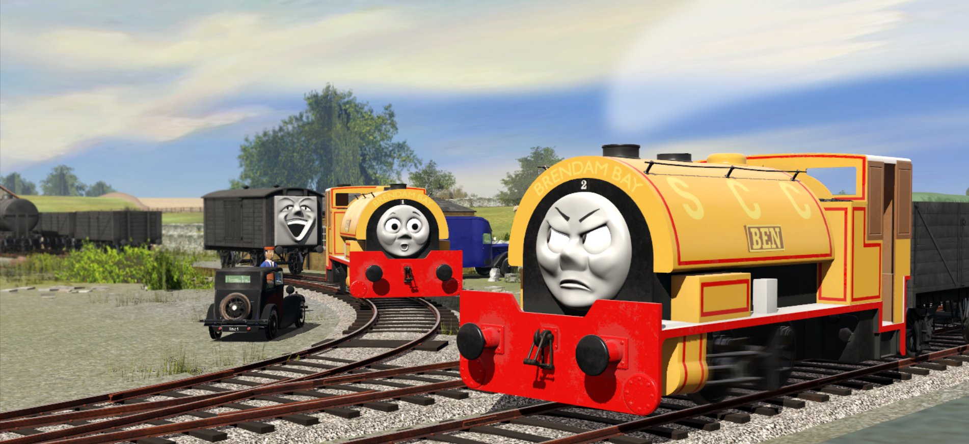 Thomas The Train Bill And Ben