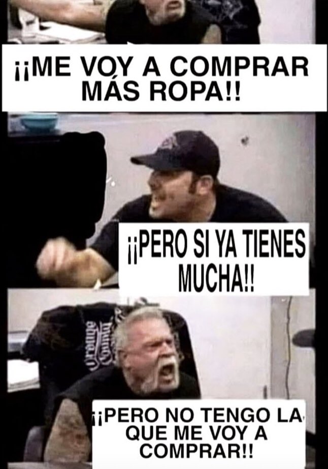 Descubrir 57+ imagen me voy a comprar mas ropa meme - Abzlocal.mx